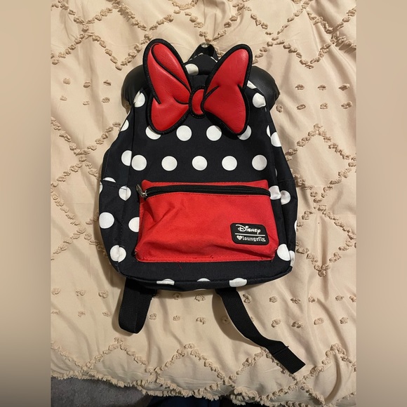 Loungefly | Bags | Loungefly Minnie Mouse Backpack | Poshmark